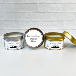 Personalized Mini Candles for Bulk Orders, Event Favors, and Weddings ...