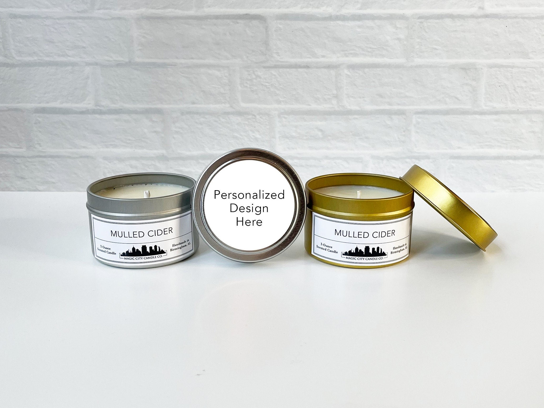Personalized Mini Candles for Bulk Orders, Event Favors, and Weddings ...