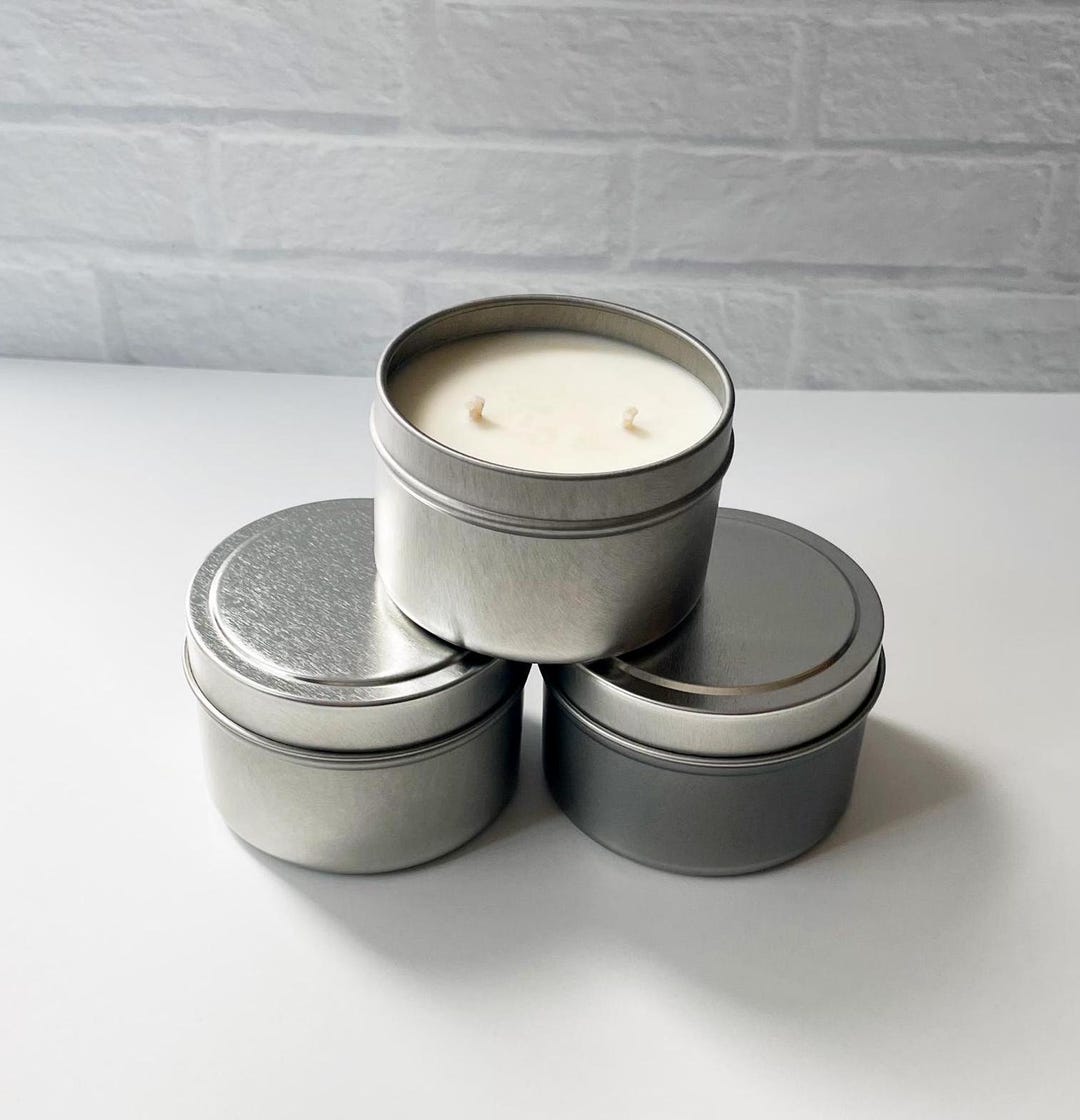 Scented Candles No Labels | White Label | 4 Oz Soy Candles ...
