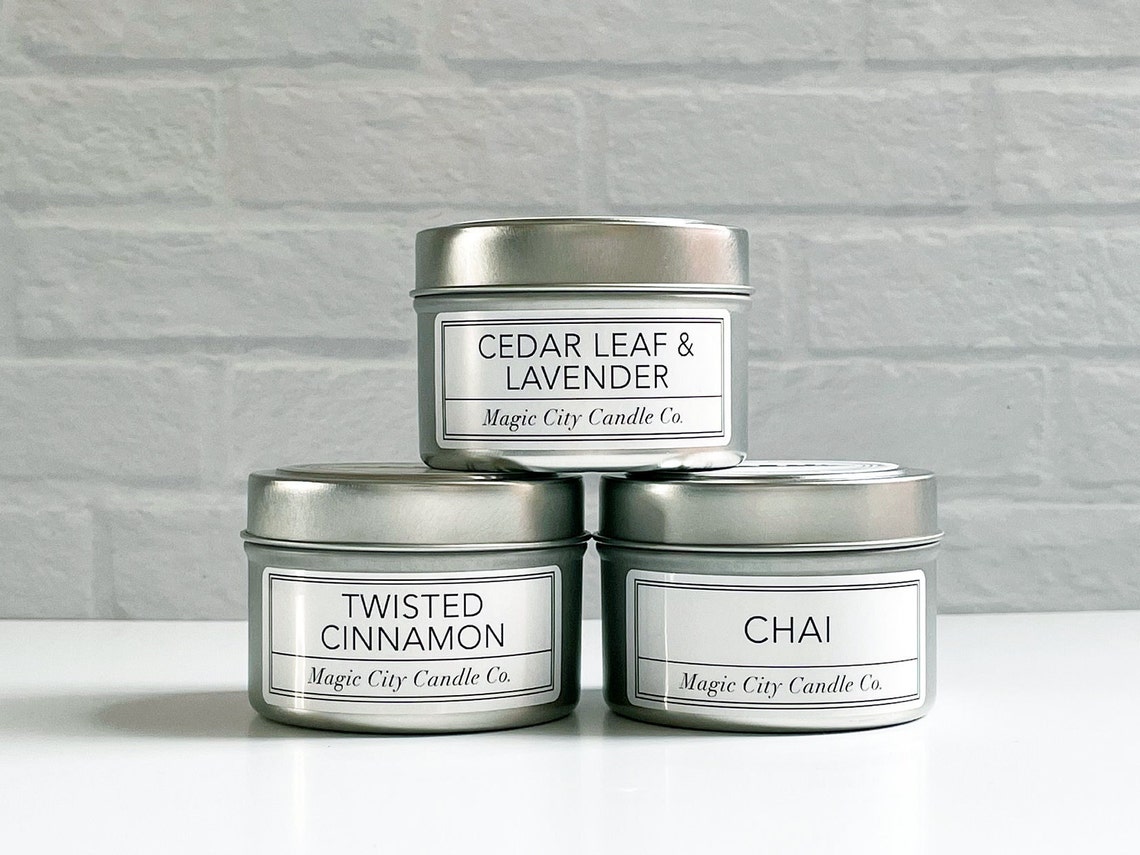 Mini Candle Sampler Set: Choose Three Soy Candles - Etsy