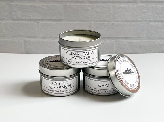 Mini Candle Sampler Set: Choose Three Soy Candles - Etsy