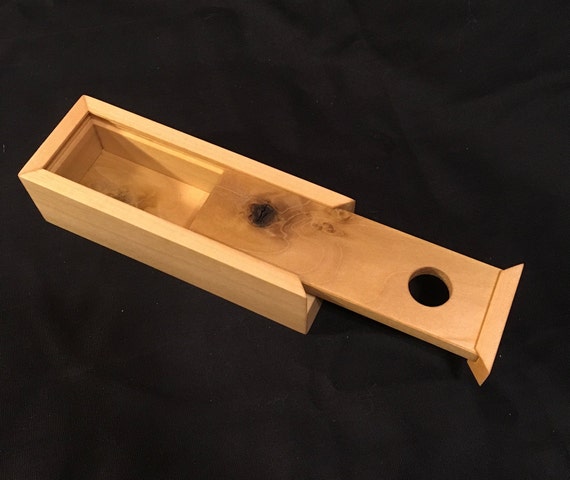 Solid Tulip Poplar Wood Box Small Gift or Knife Box With | Etsy