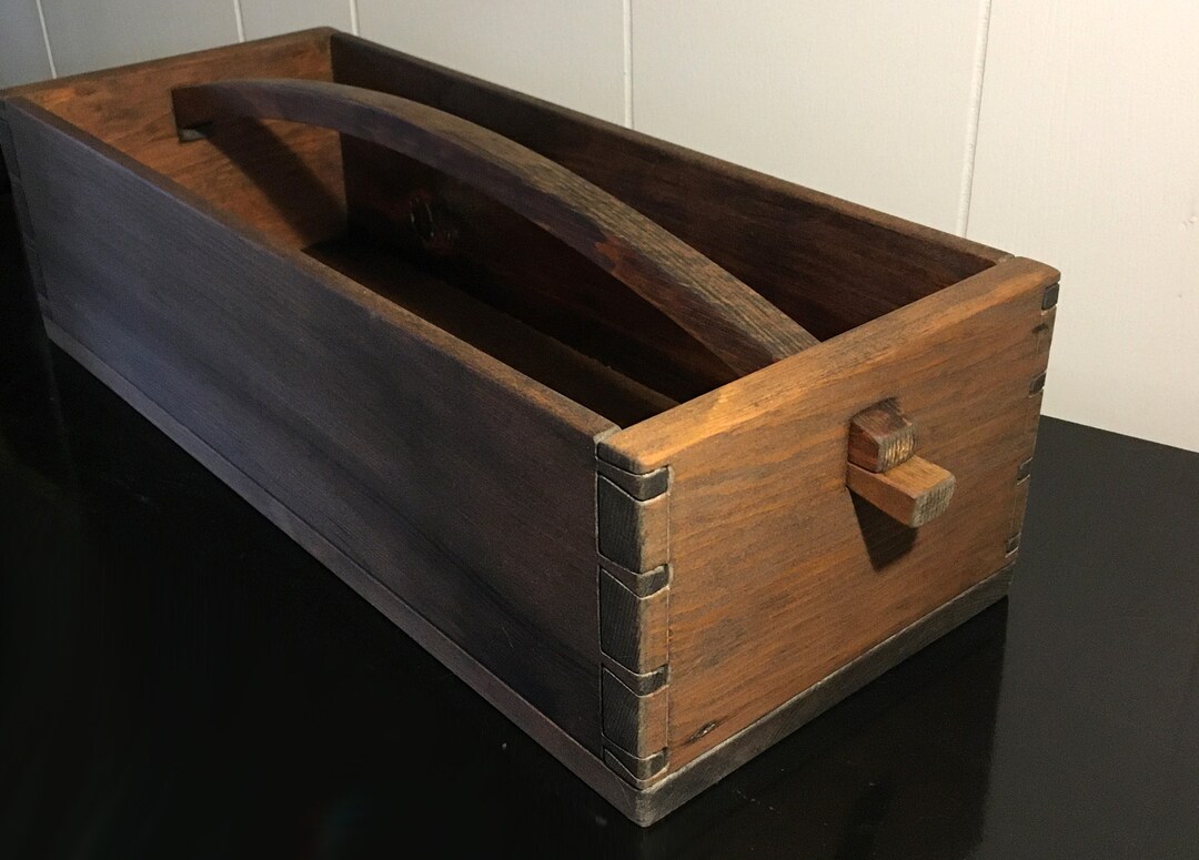 Dovetailed Toolbox - Reclaimed 100 Year Old Wood - Etsy