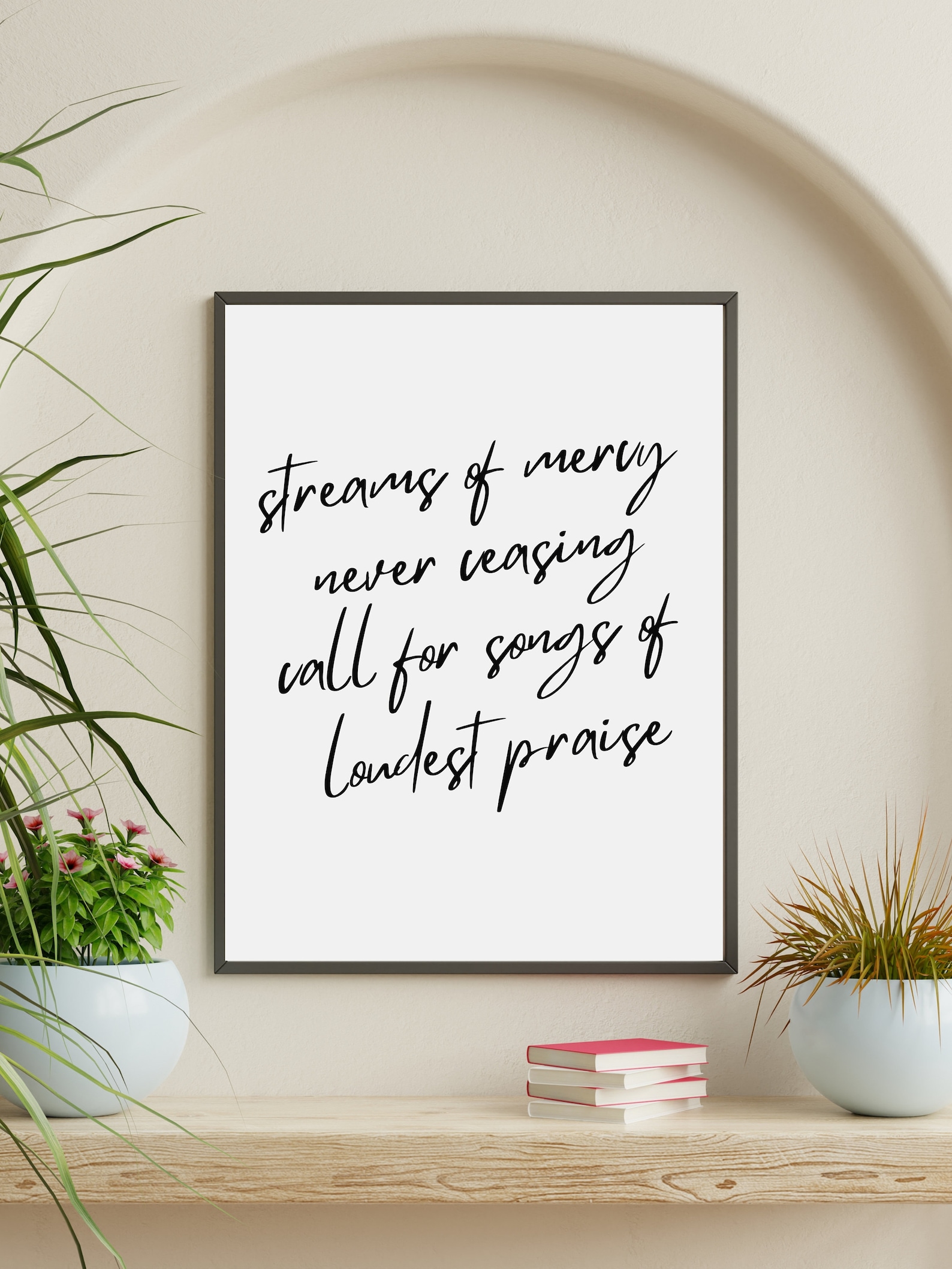 Streams of Mercy Never Ceasing Call for Songs of Loudest Praise Digital ...