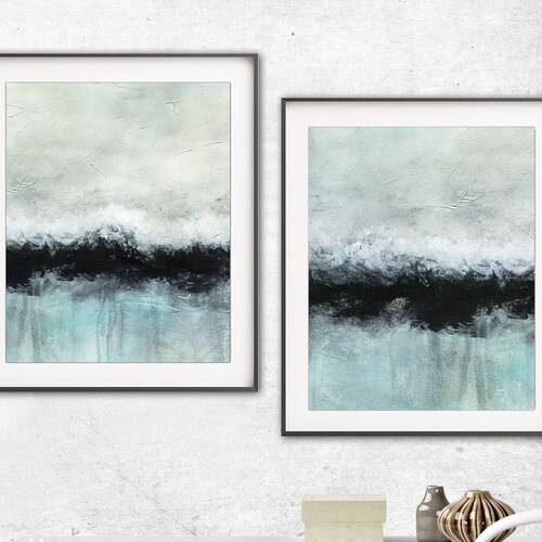 Set of 2 Digital Prints Printable Art Wall Decor Instant - Etsy