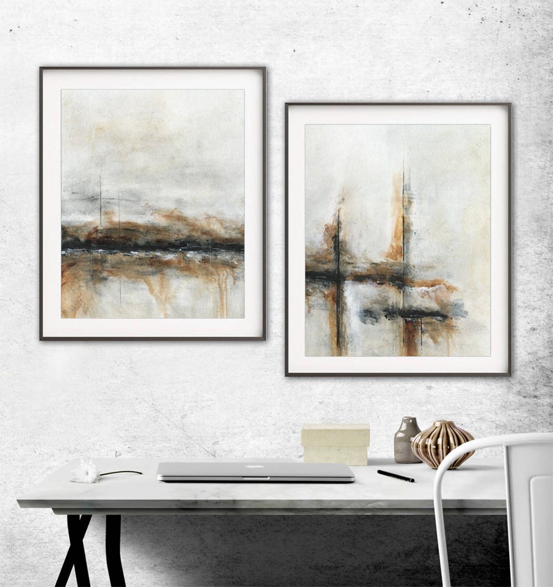 Set of 2 Digital Prints Printable Art Instant Downloadable - Etsy