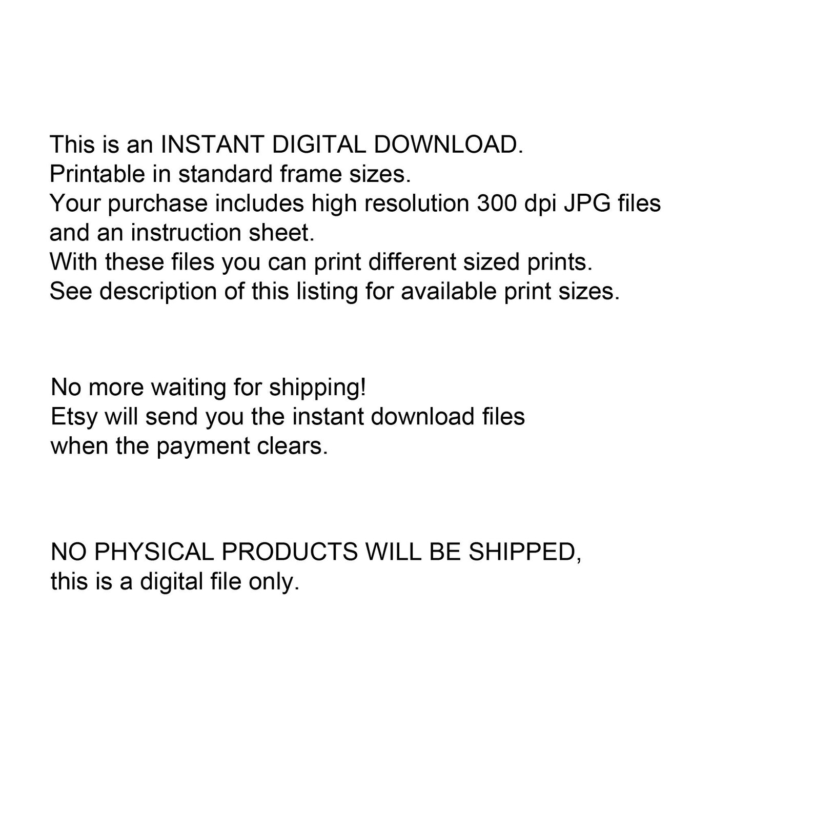 Set of 2 Digital Prints Printable Art Instant Downloadable Wall Art ...
