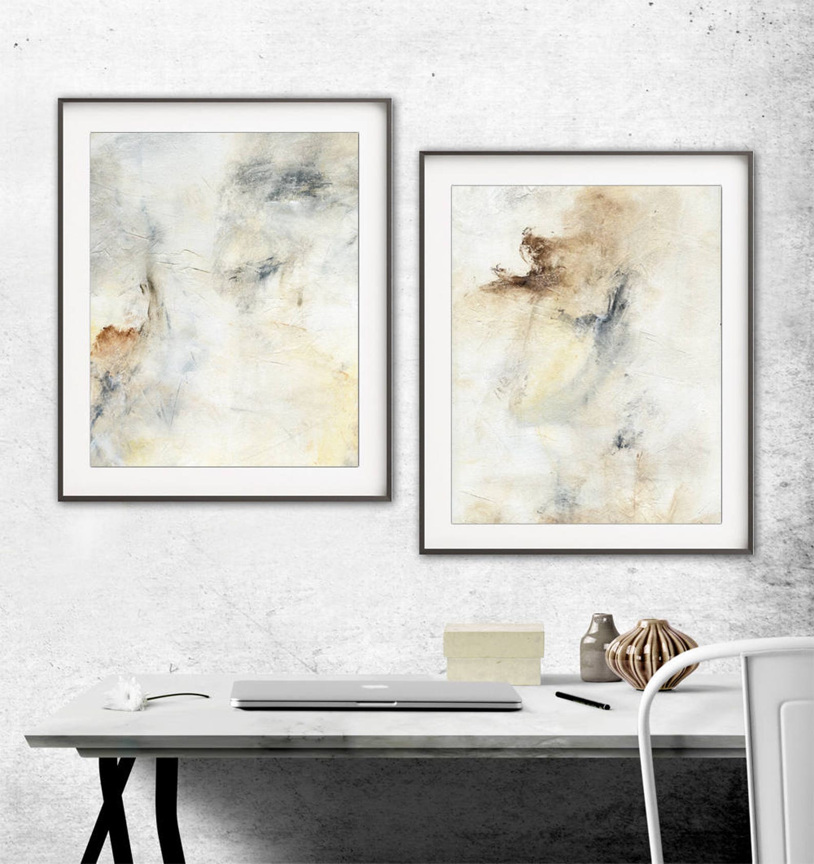 Set of 2 Digital Prints Printable Art Instant Download Wall Decor ...
