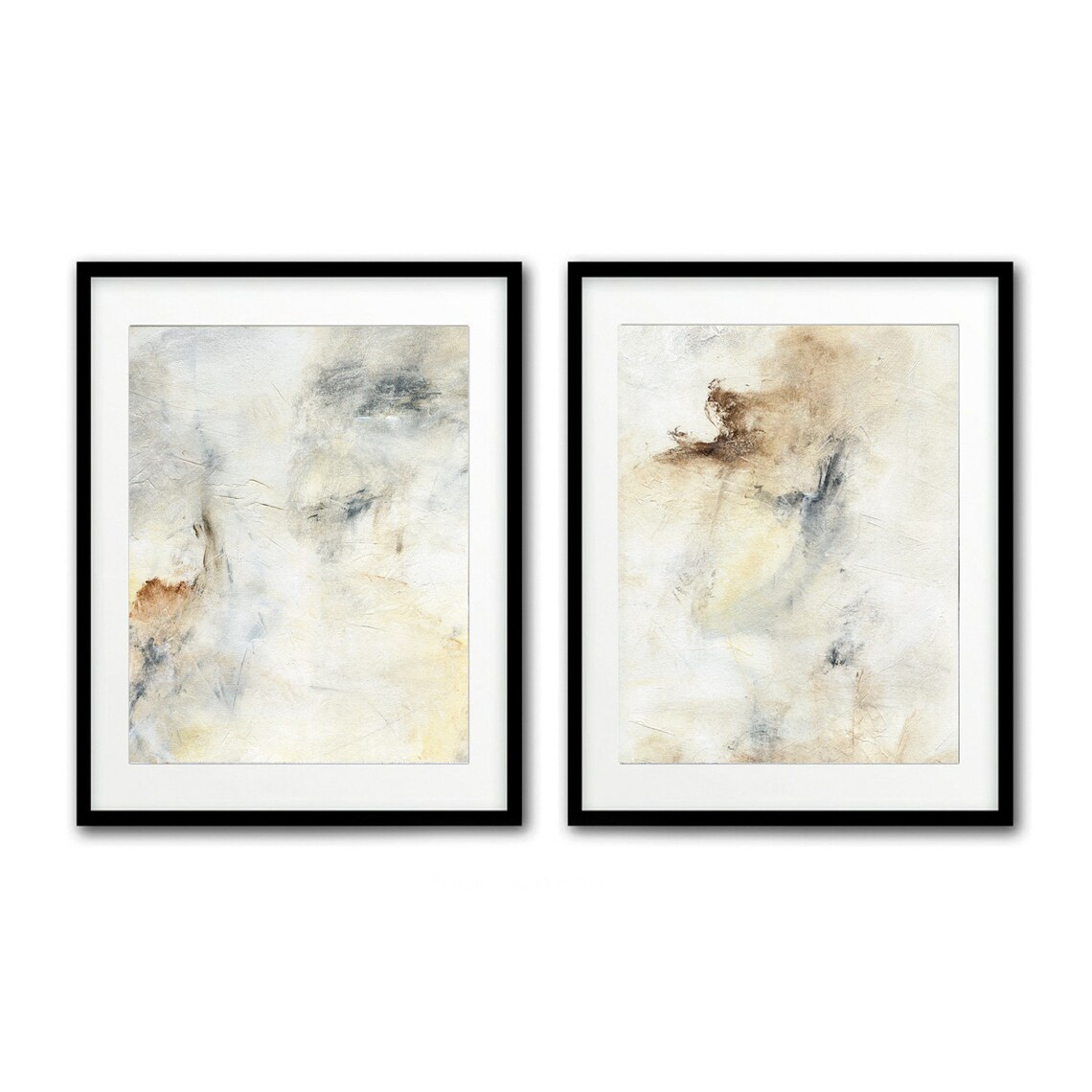 Set of 2 Digital Prints Printable Art Instant Download Wall - Etsy