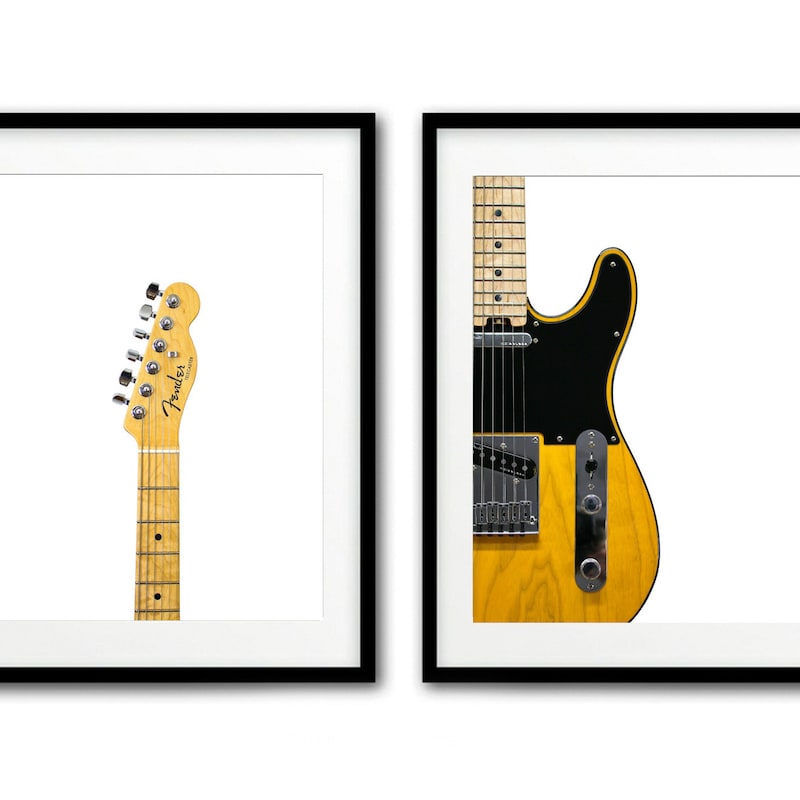 Guitar Print - Etsy