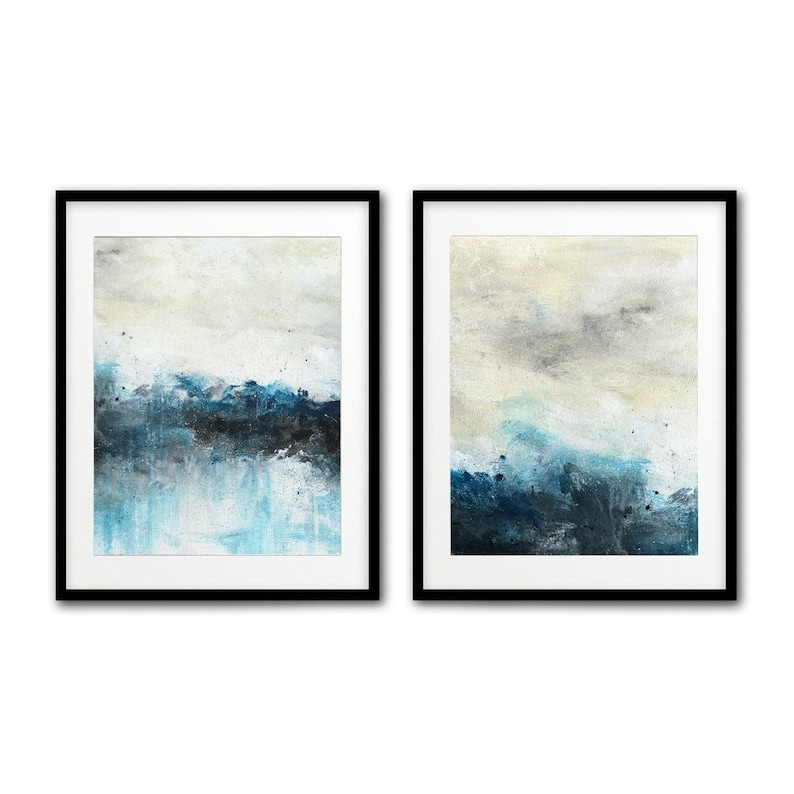 Set of 2 Digital Prints Printable Art Wall Decor Instant Download ...