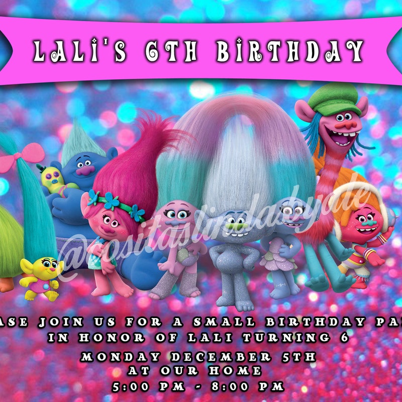 Glitter Sparkle Troll - Etsy