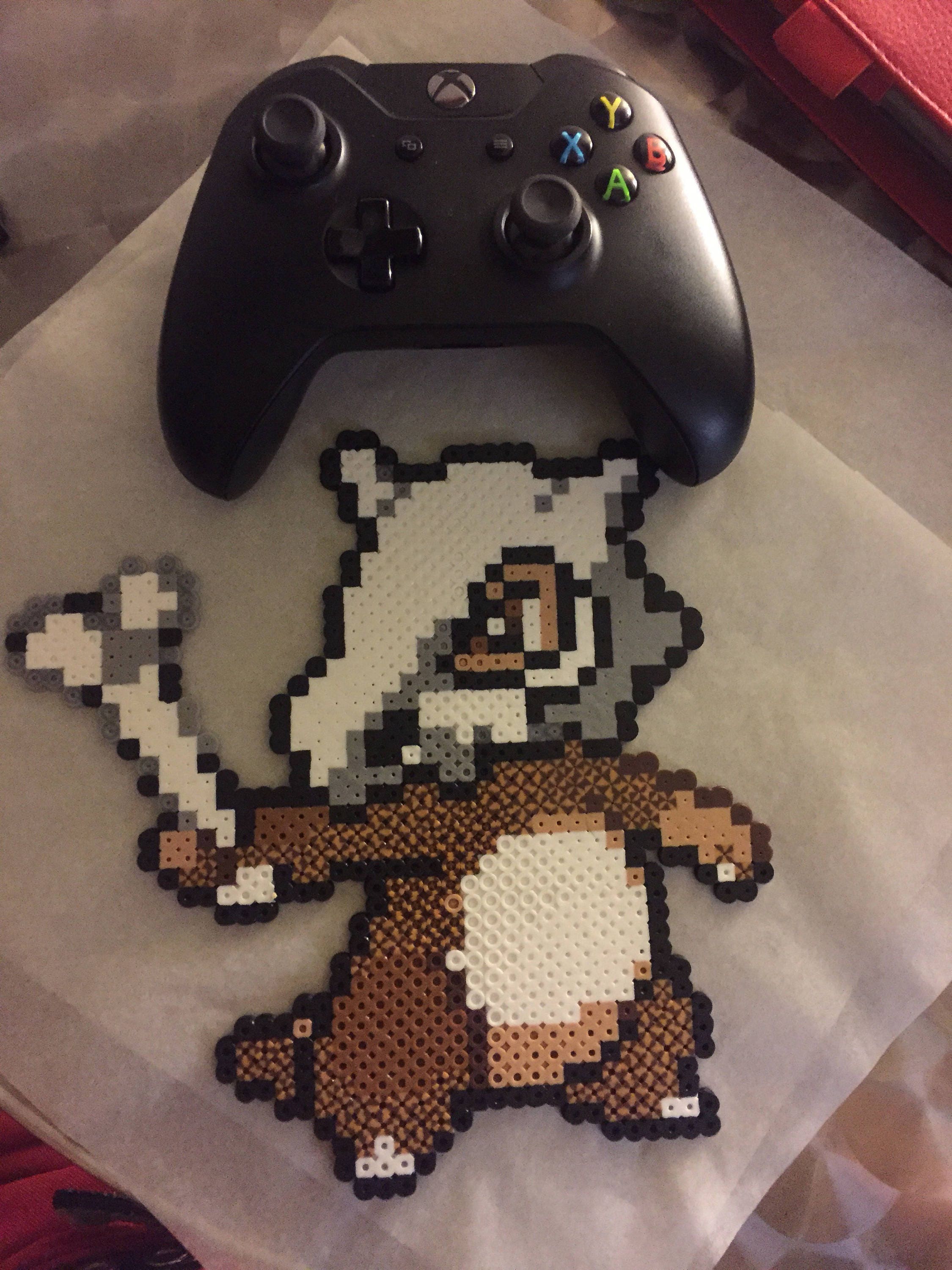 Tarjeta Cubone Con Sprites De Perler This Item Is Unavailable Etsy