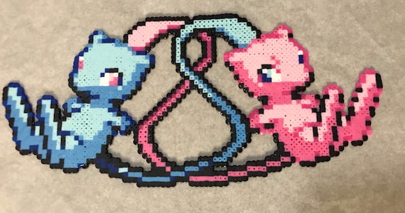 Perler Mew De Neolithic02 Mew Perler Bead Pattern