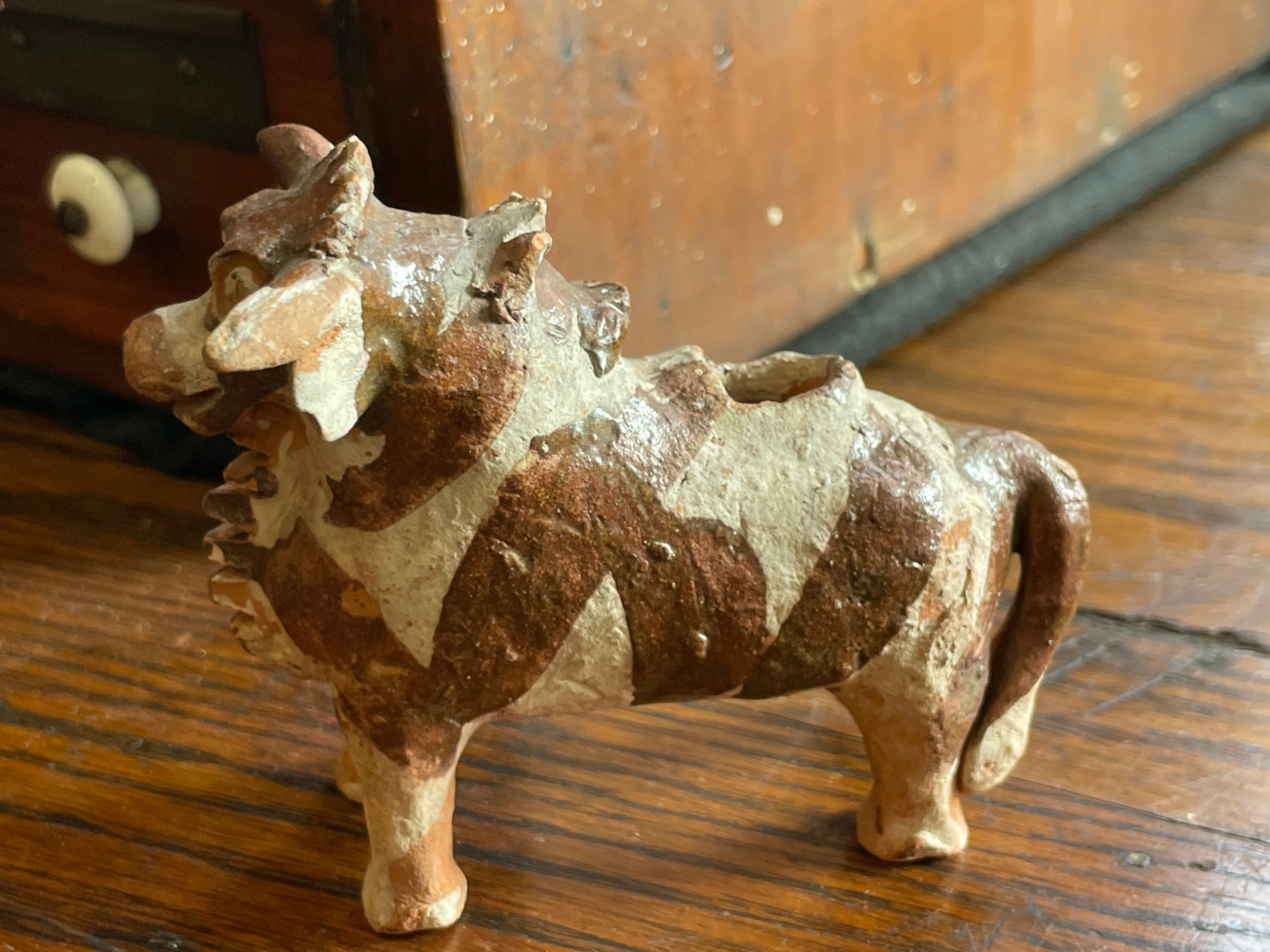 Antique Peruvian TORITA DE PUCARA Incan Ritual Vessel Museum ...