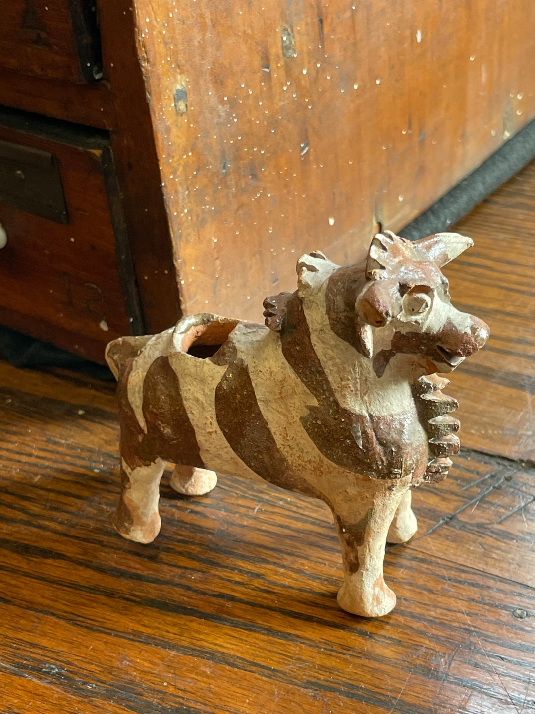 Antique Peruvian TORITA DE PUCARA Incan Ritual Vessel- Museum ...