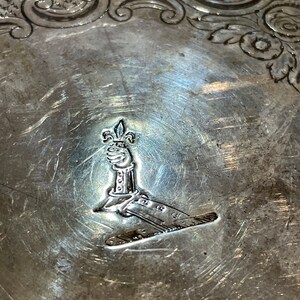 Antique English Silver Card Tray, Hallmarked 1829 - Etsy