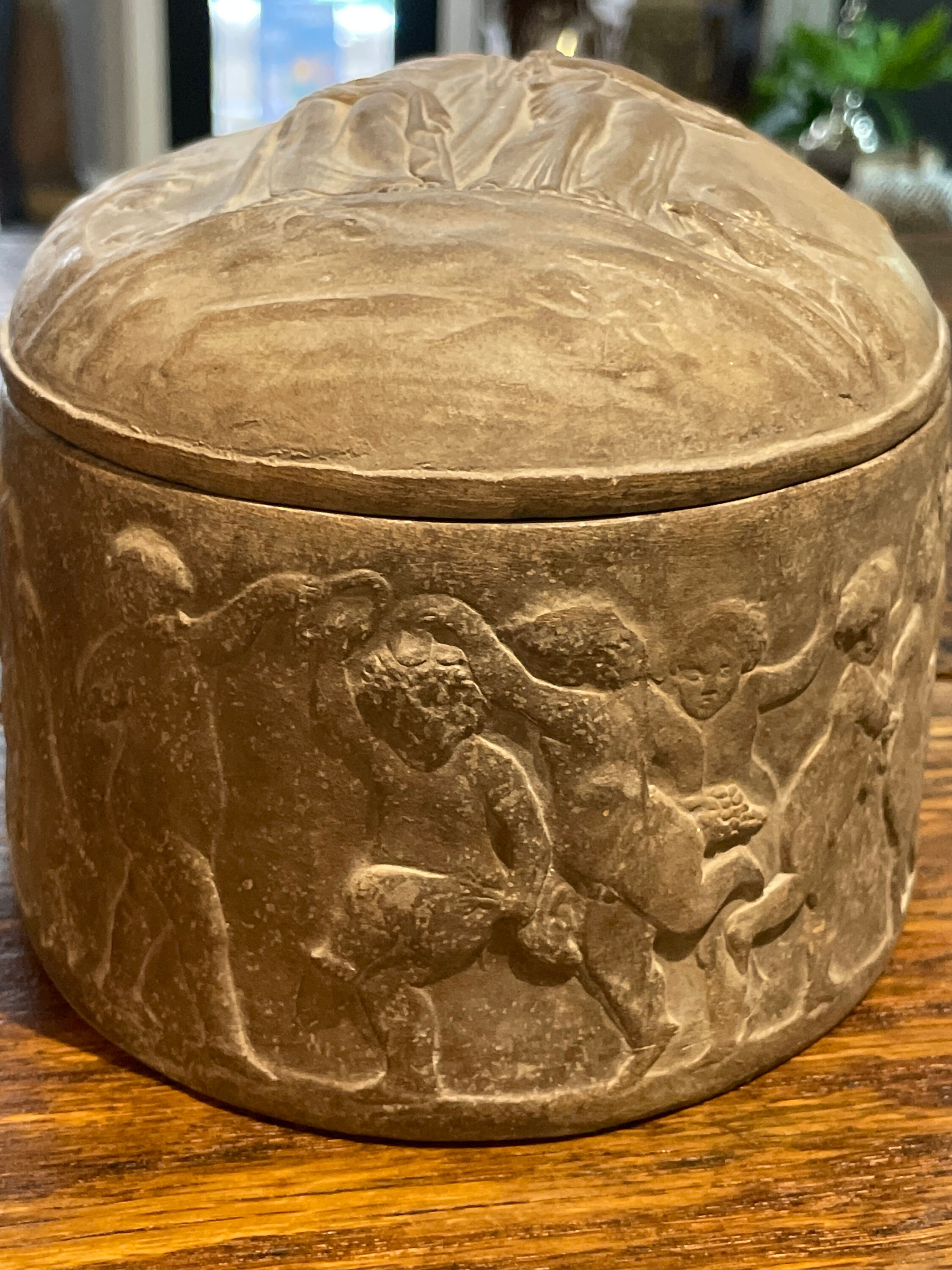 Manifattura Di Signa Terracotta Box- Classical Motif- ITALY - Etsy