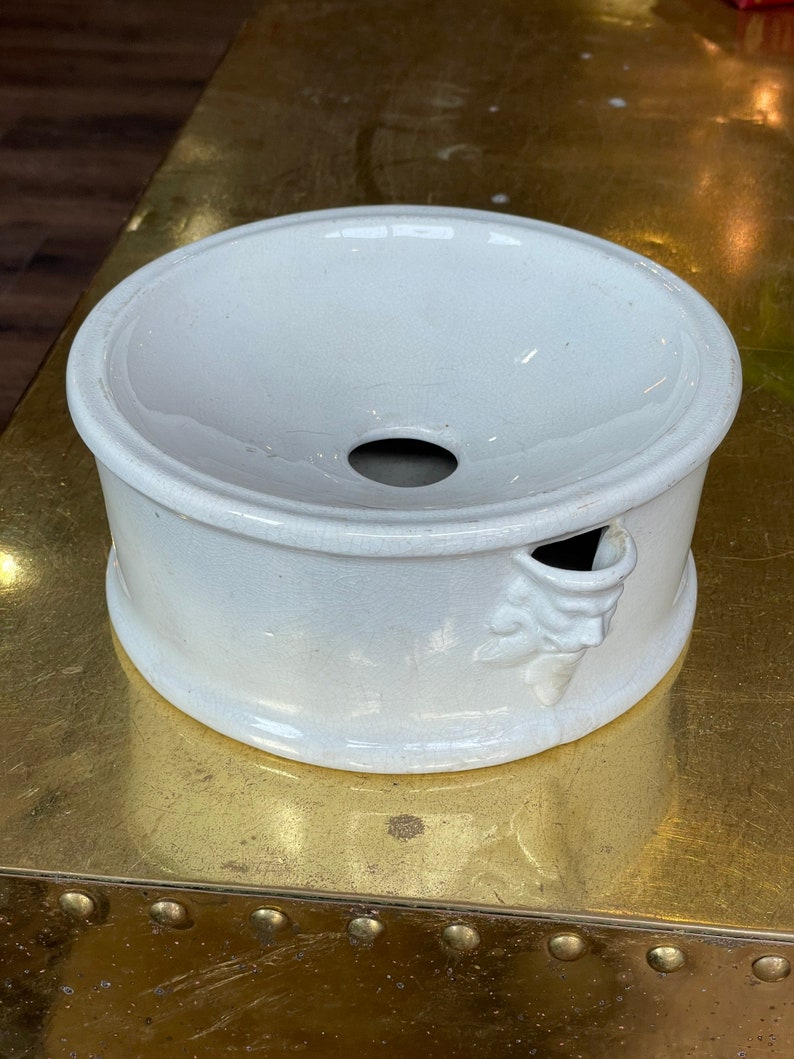 1850s English Ceramic Spittoon Lionheads - Etsy