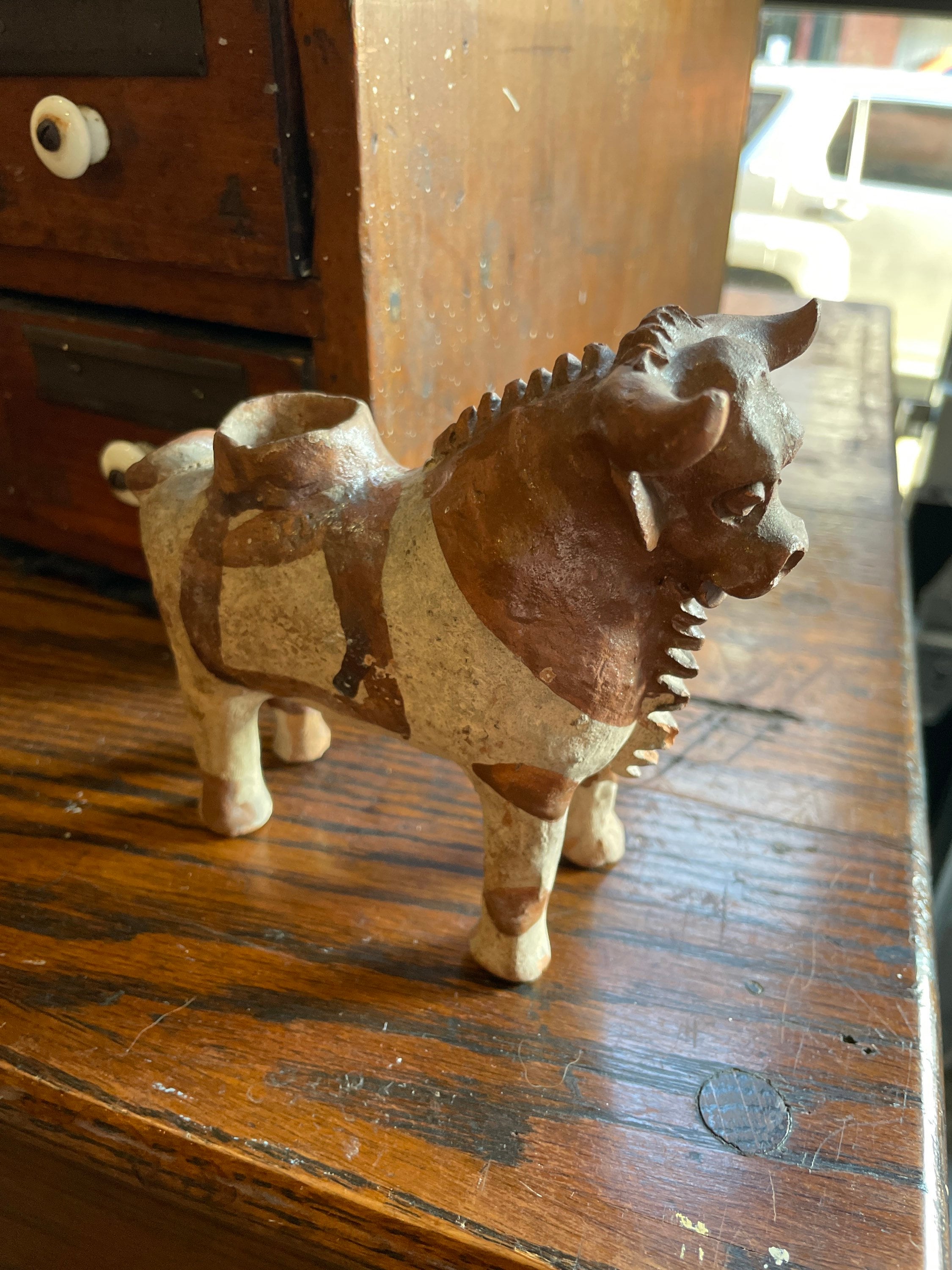 Antique Peruvian TORITA DE PUCARA Incan Ritual Vessel- Museum ...