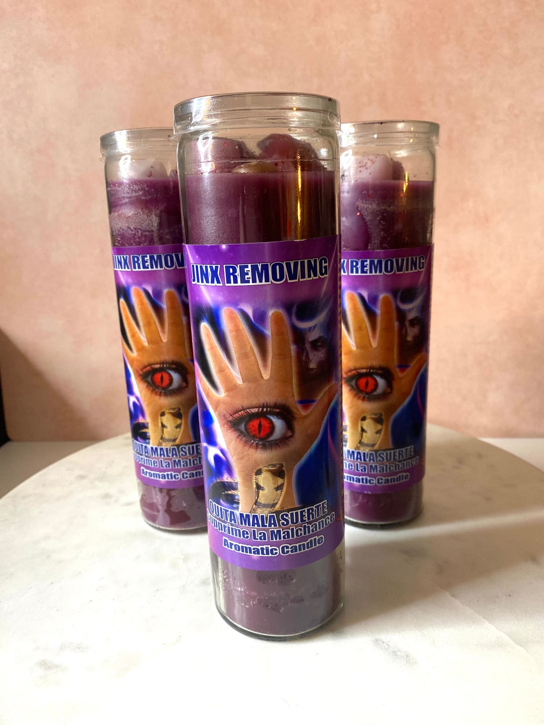 Fixed Jinx Removing Candle 7 Day Hoodoo Quita Mala Suerte Powerful ...