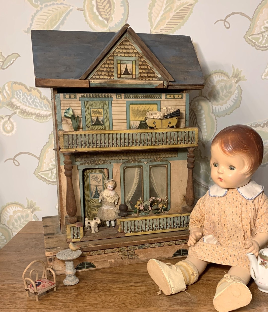 Reserved for Rk-antique Bliss Doll House, Late 1800s to Early 1900s ...