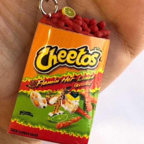 Hot Cheetos Keychain - Etsy