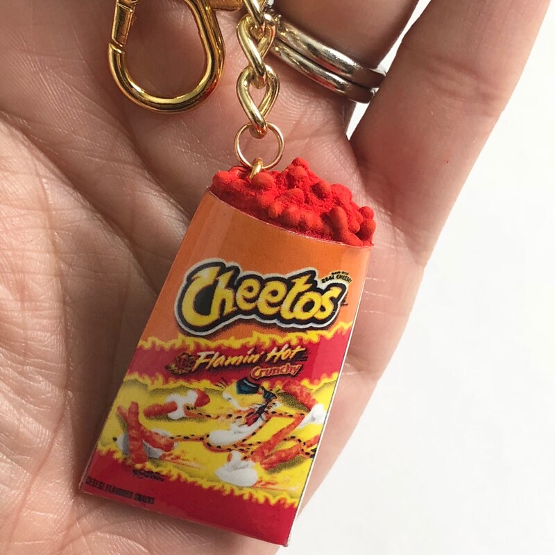 Hot Cheetos Keychain - Etsy