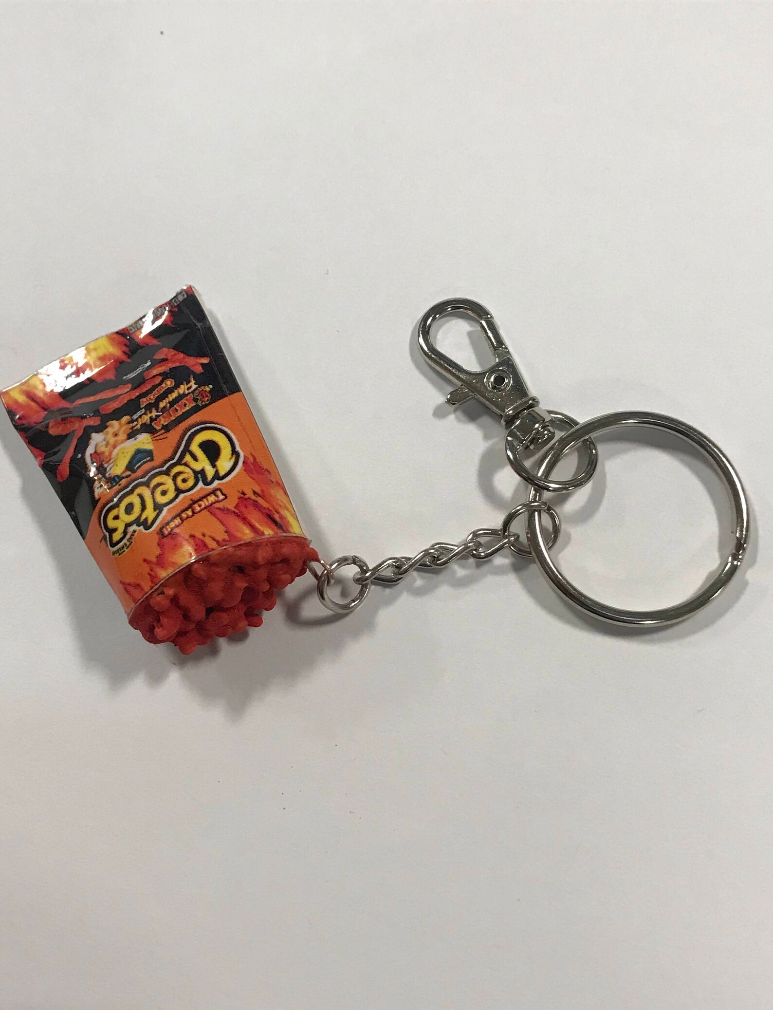 Flamin Hot Cheetos Bag Keychain - Etsy