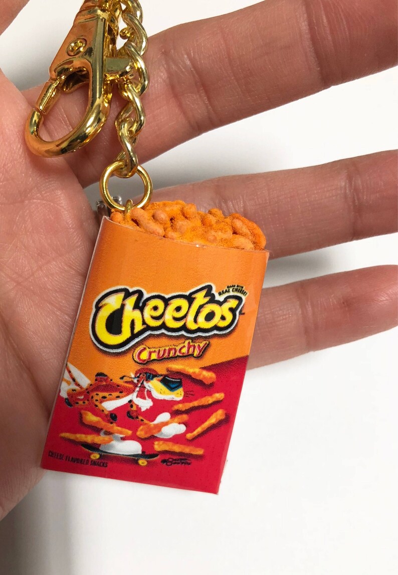 Cheetos Crunchy Cheese Chips Keychain - Etsy Canada