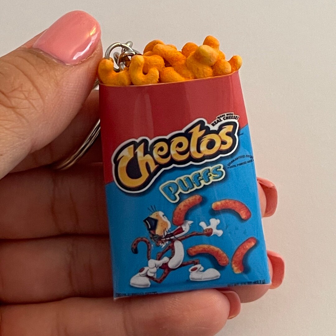 Cheetos Puffs Keychain - Etsy