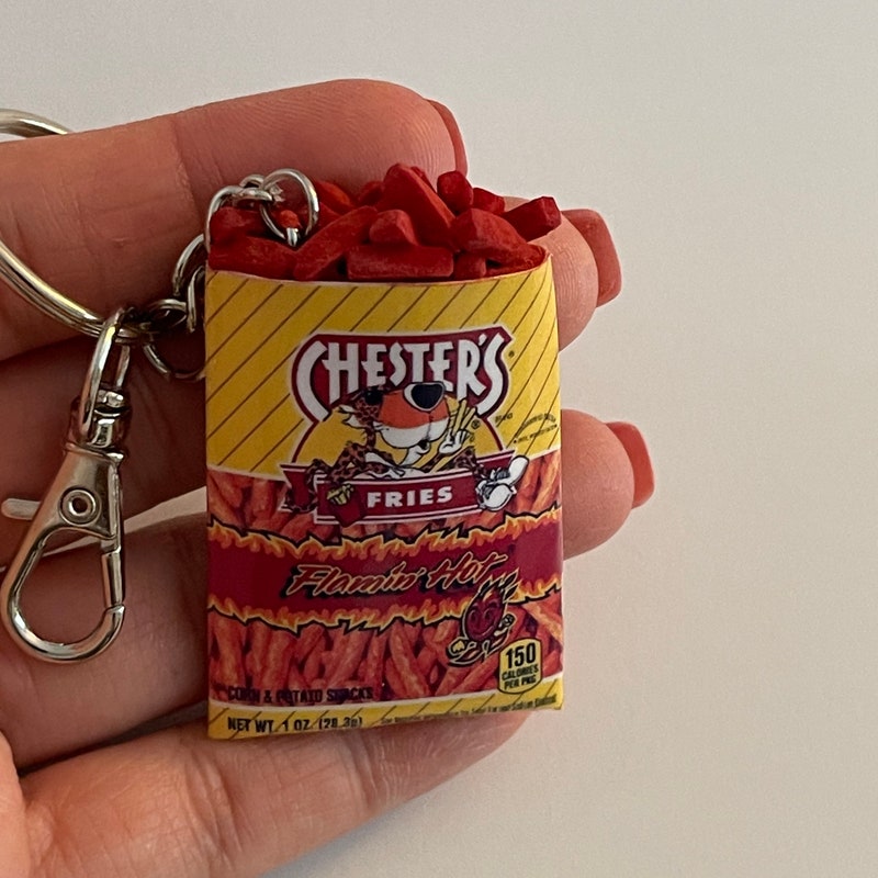 Hot Cheetos Keychain - Etsy