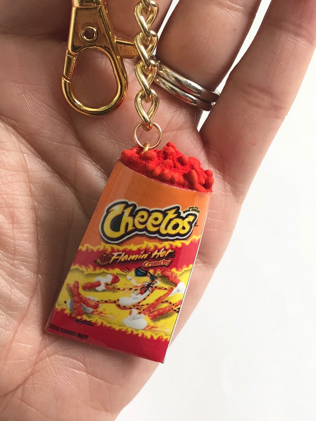 Hot Cheetos Keychain - Etsy