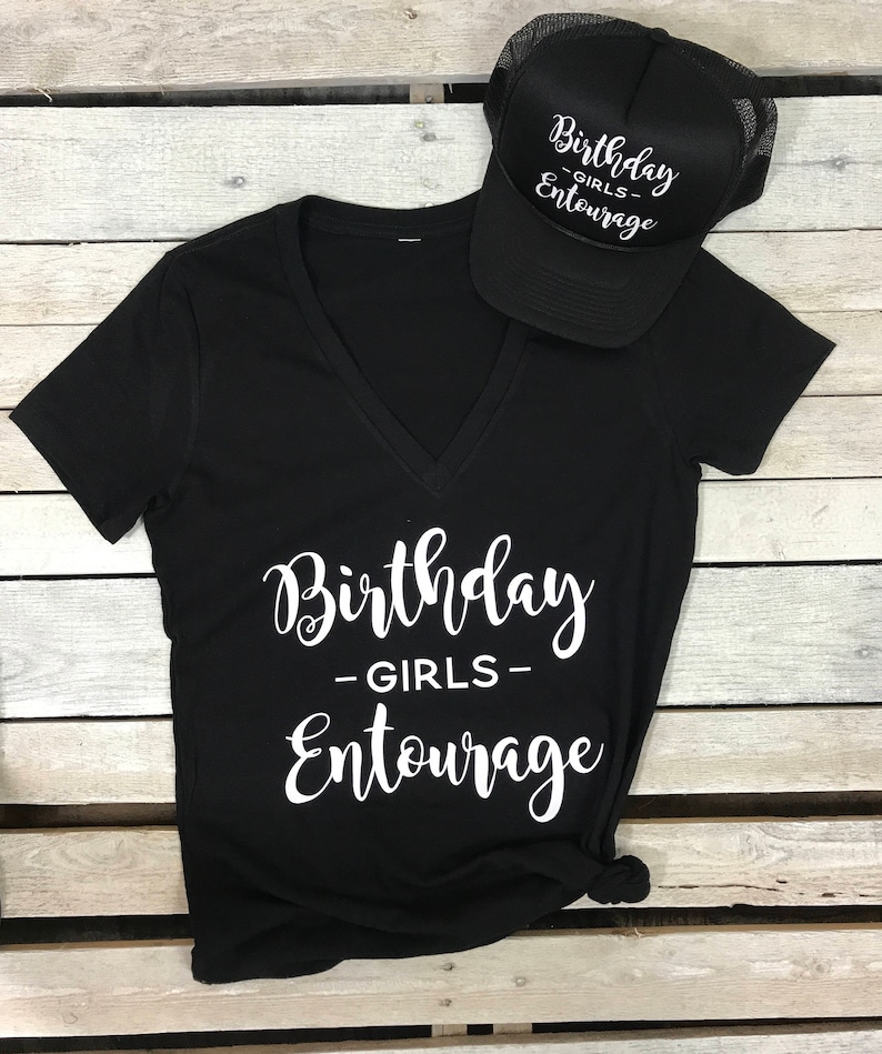Birthday Girl Entourage Birthday Entourage Shirts Birthday - Etsy