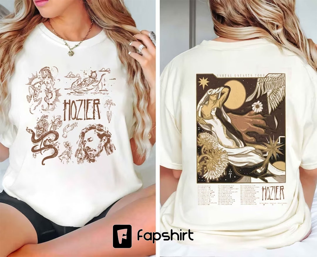 Hozier Unreal Unearth 2023 Shirt Hozier Music Shirt Hozier - Etsy