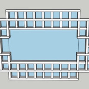 Building Plans for Shot Glass Display Frame - Etsy