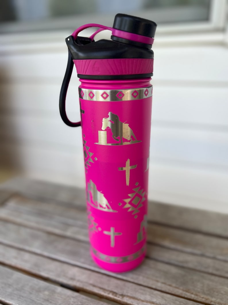 Barrel Racing Engraved Tumbler SVG, Laser Engraved, Digital Download ...