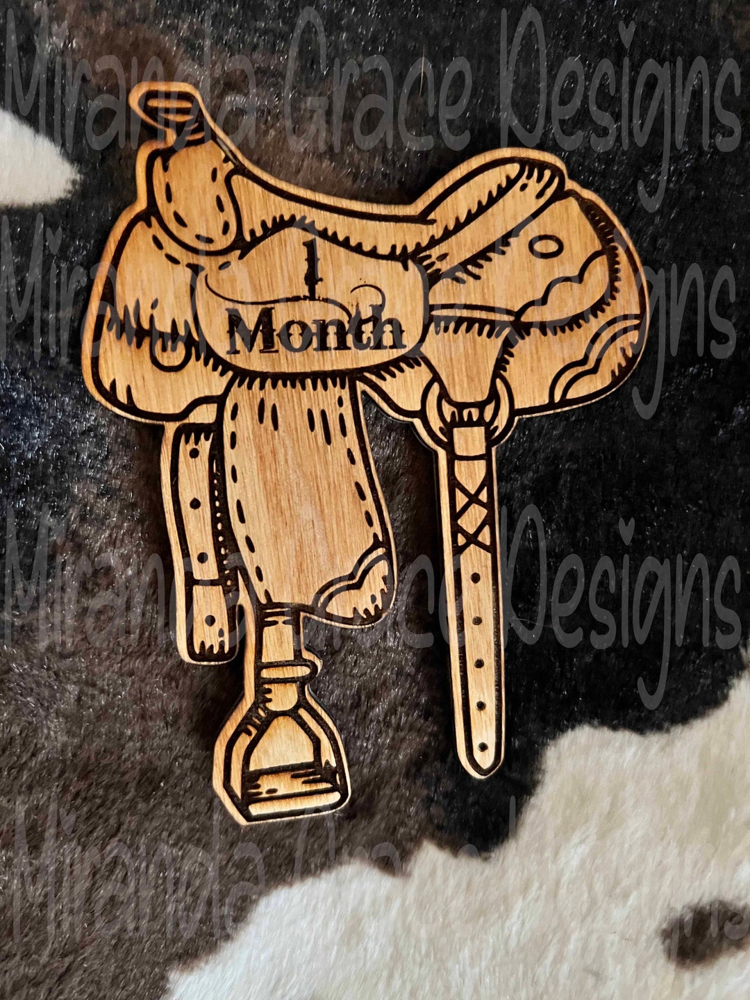 Horse Western Saddle Milestone Counter DIGITAL Laser Cut Svg FILE ...