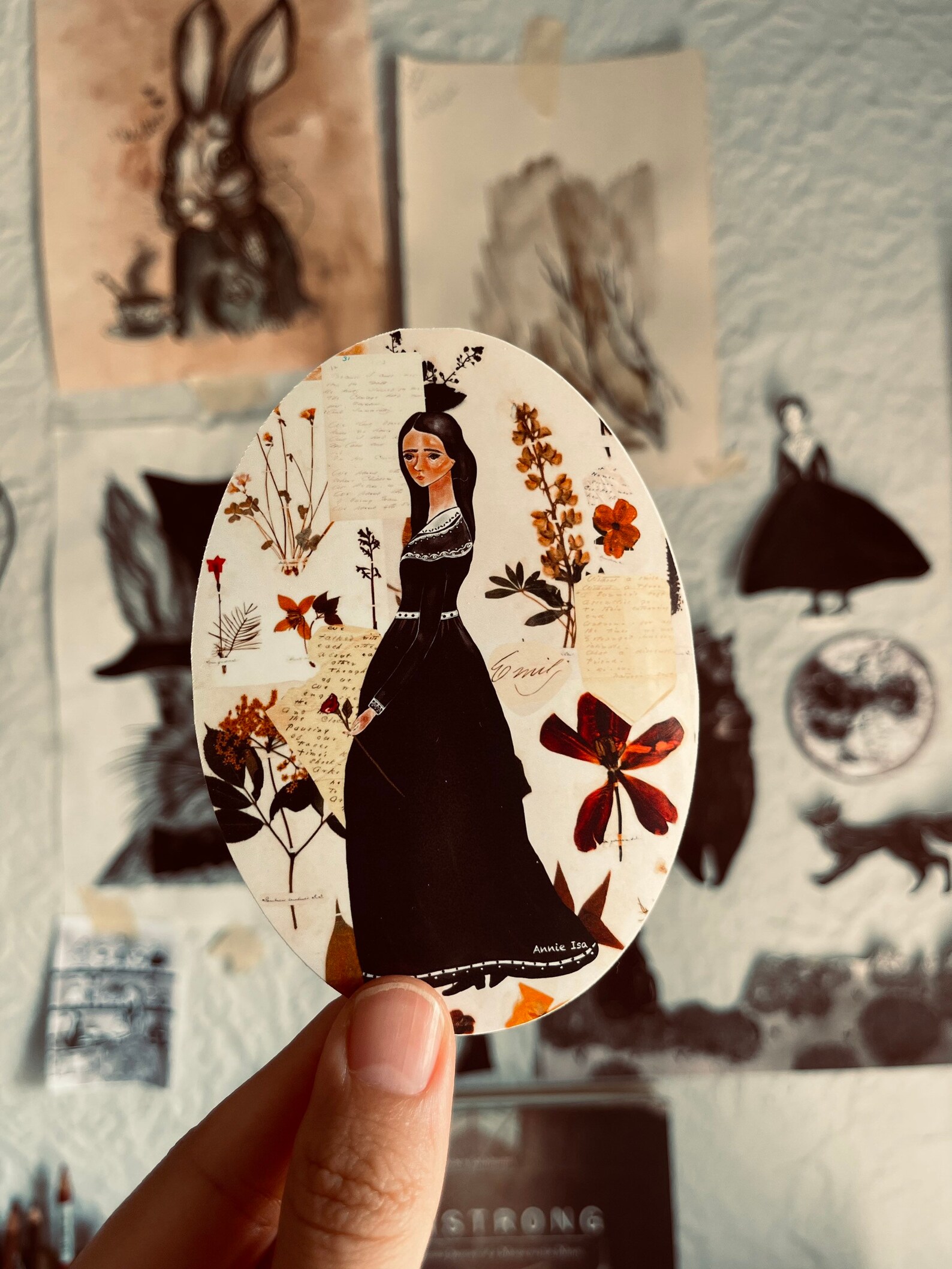 Emily Dickinson Sticker - Etsy