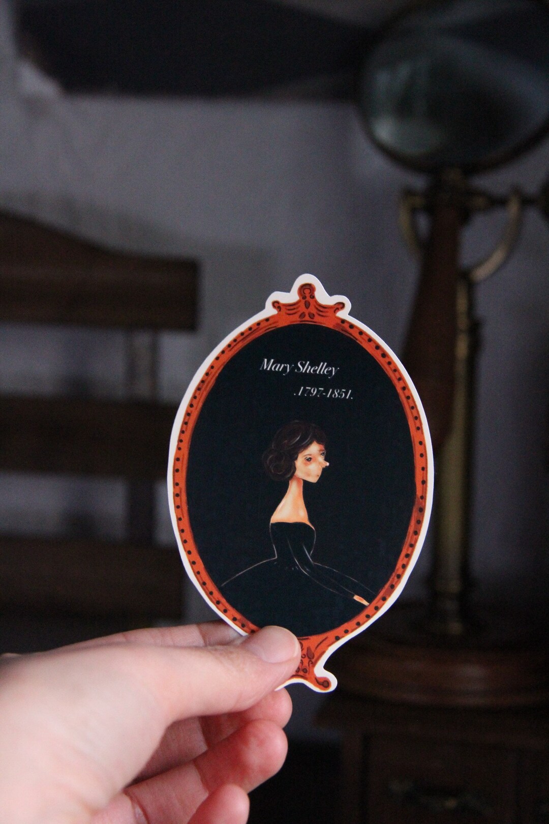 Mary Shelley Sticker - Etsy