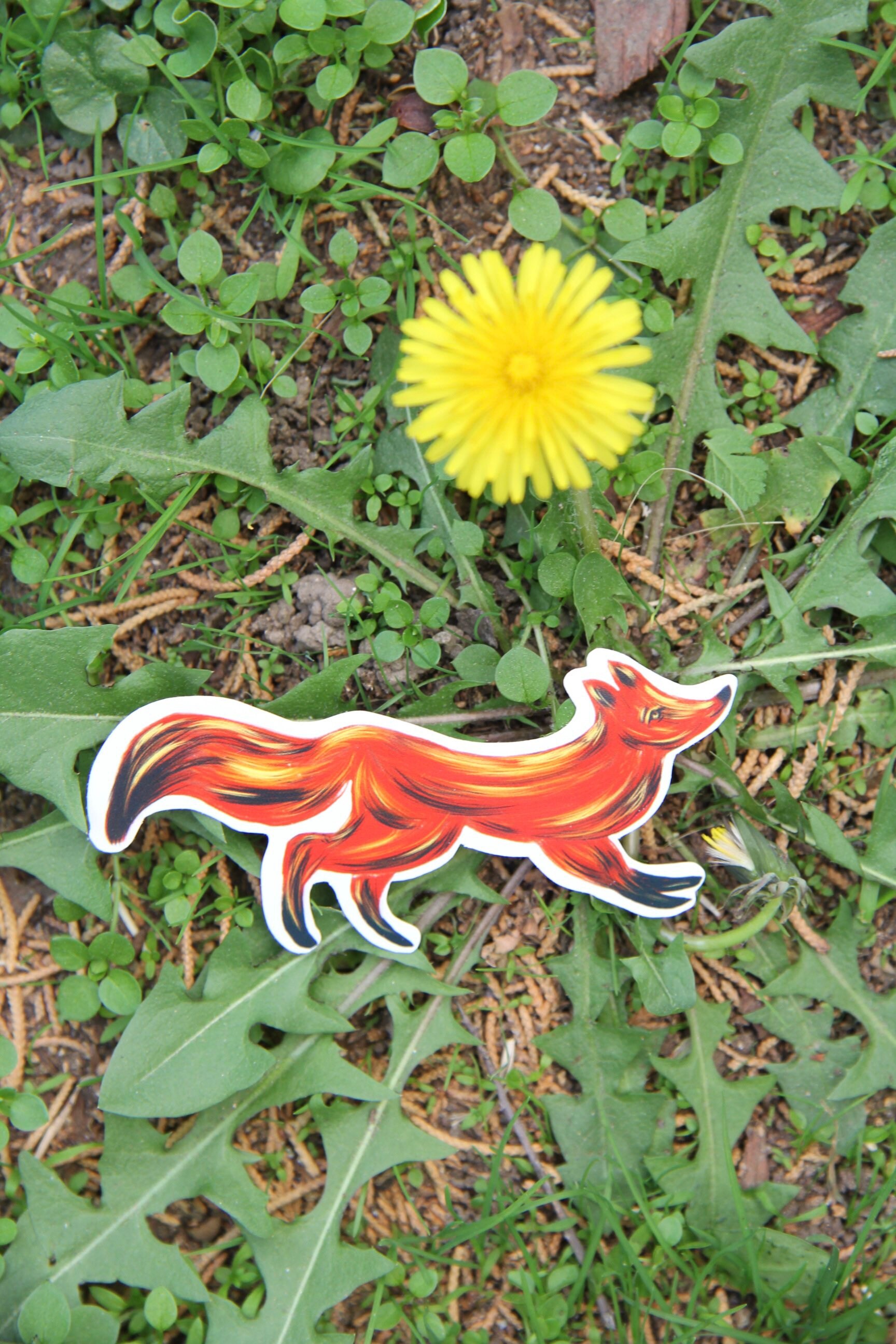 Forest Fox Sticker - Etsy