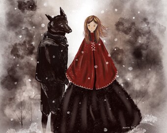 Red Riding Hood Sign - Etsy