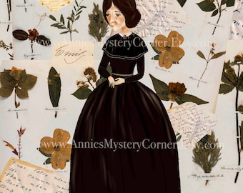 Emily Dickinson Print Gifts for Women Gifts for Writers | Etsy