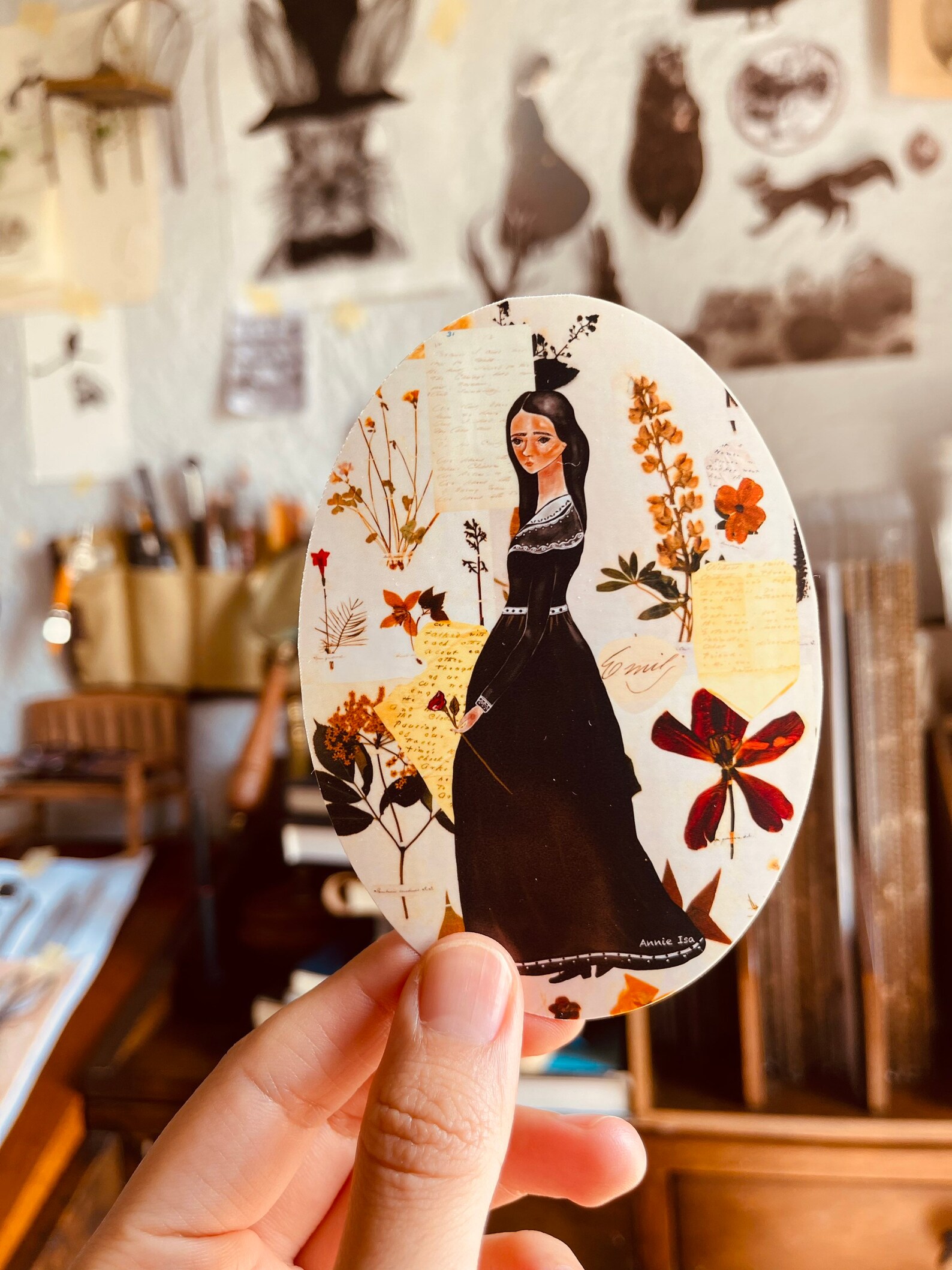 Emily Dickinson Sticker - Etsy