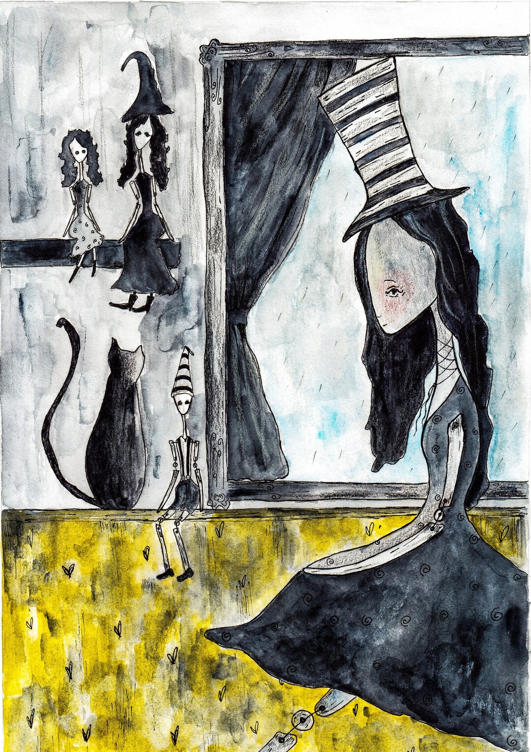 The Doll Maker Art Print, the Doll Maker’s World Art Print - Etsy