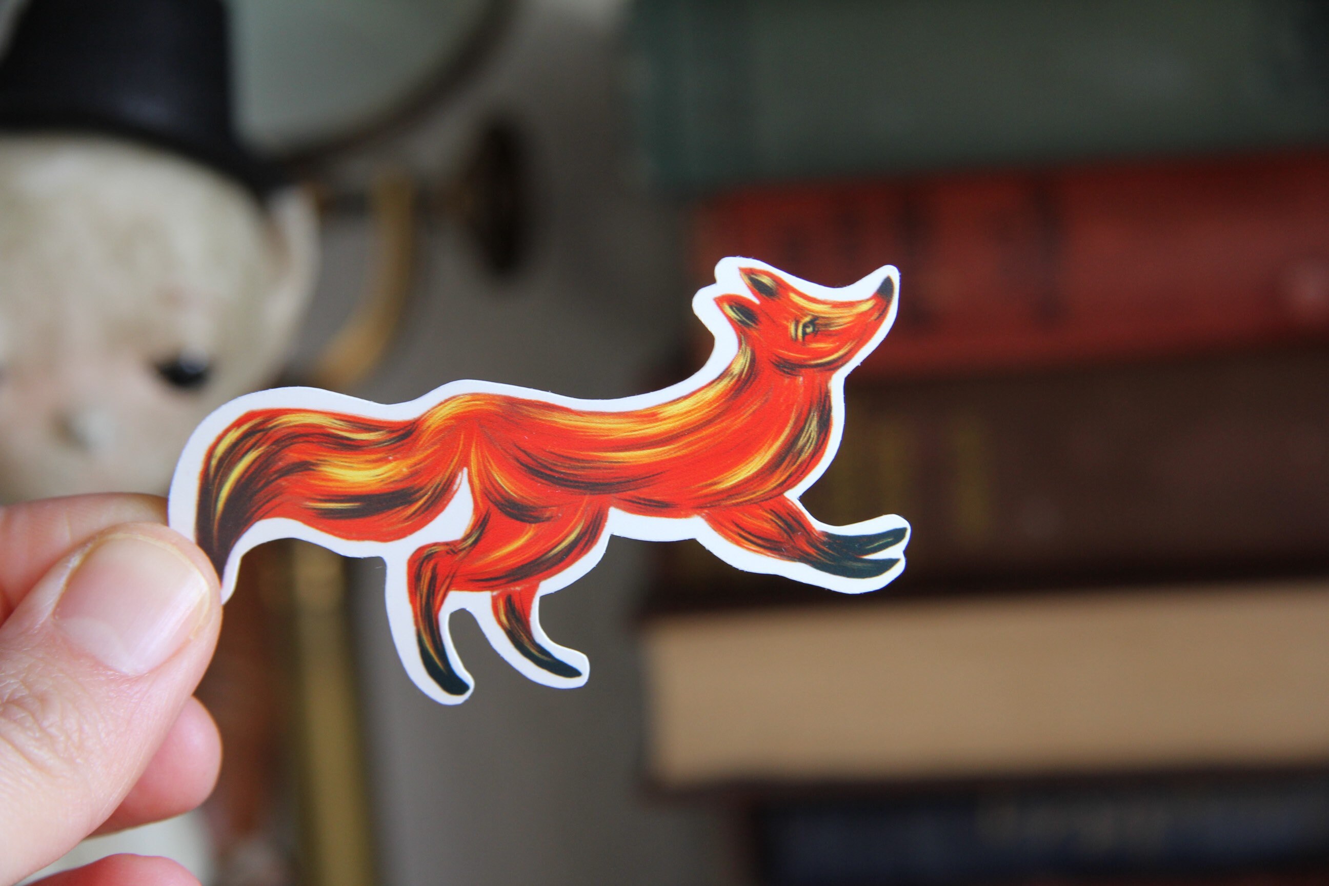 Forest Fox Sticker - Etsy