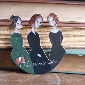 The Bronte Sisters Sticker, Gothic Sticker, Spooky Sticker, Sticker for ...