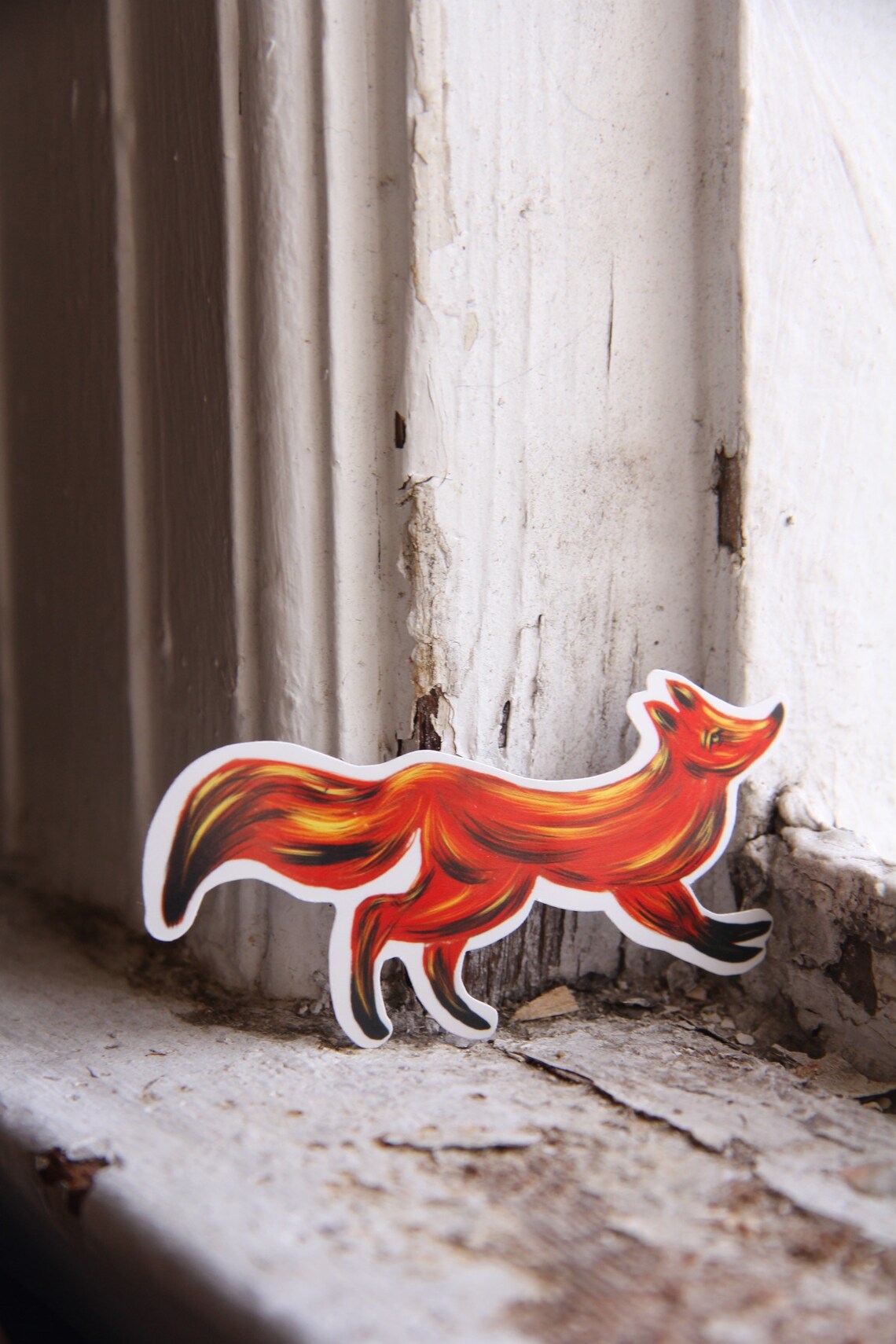 Forest Fox Sticker - Etsy