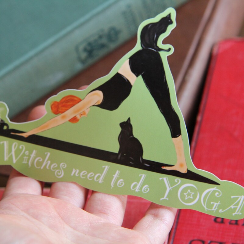 Yoga Stickers - Etsy
