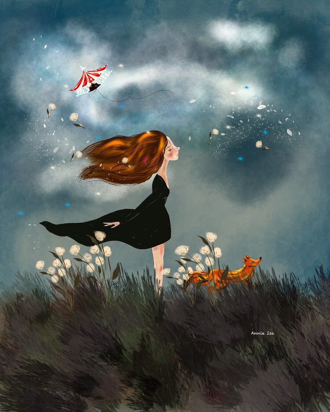 Spring Lover Art Print, Breathe, Free, Spring Mood - Etsy